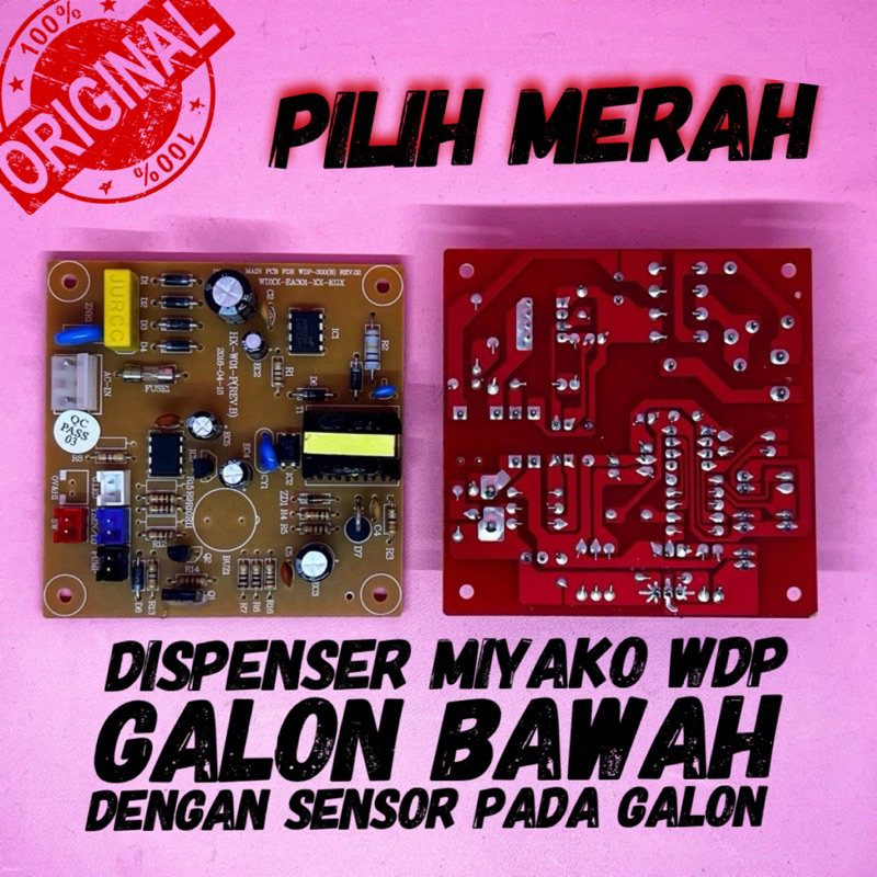 Jual Modul PCB Dispenser Galon Bawah Miyako WDP 200 WDP 300 WDP 500 ...