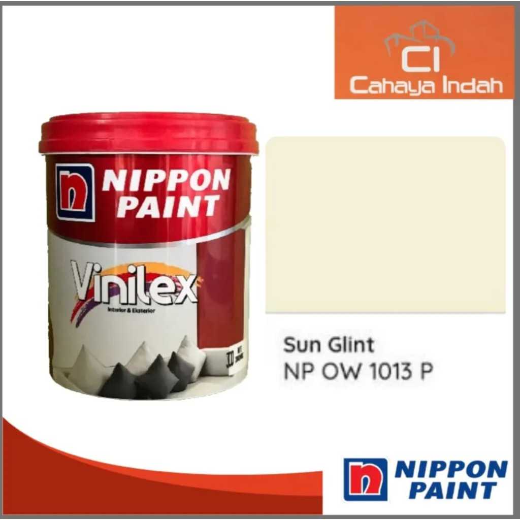 Jual Cat Nippon Vinilex 5000 "Sun Glint" 3,5liter (Pewarnaan Warna) | Shopee Indonesia