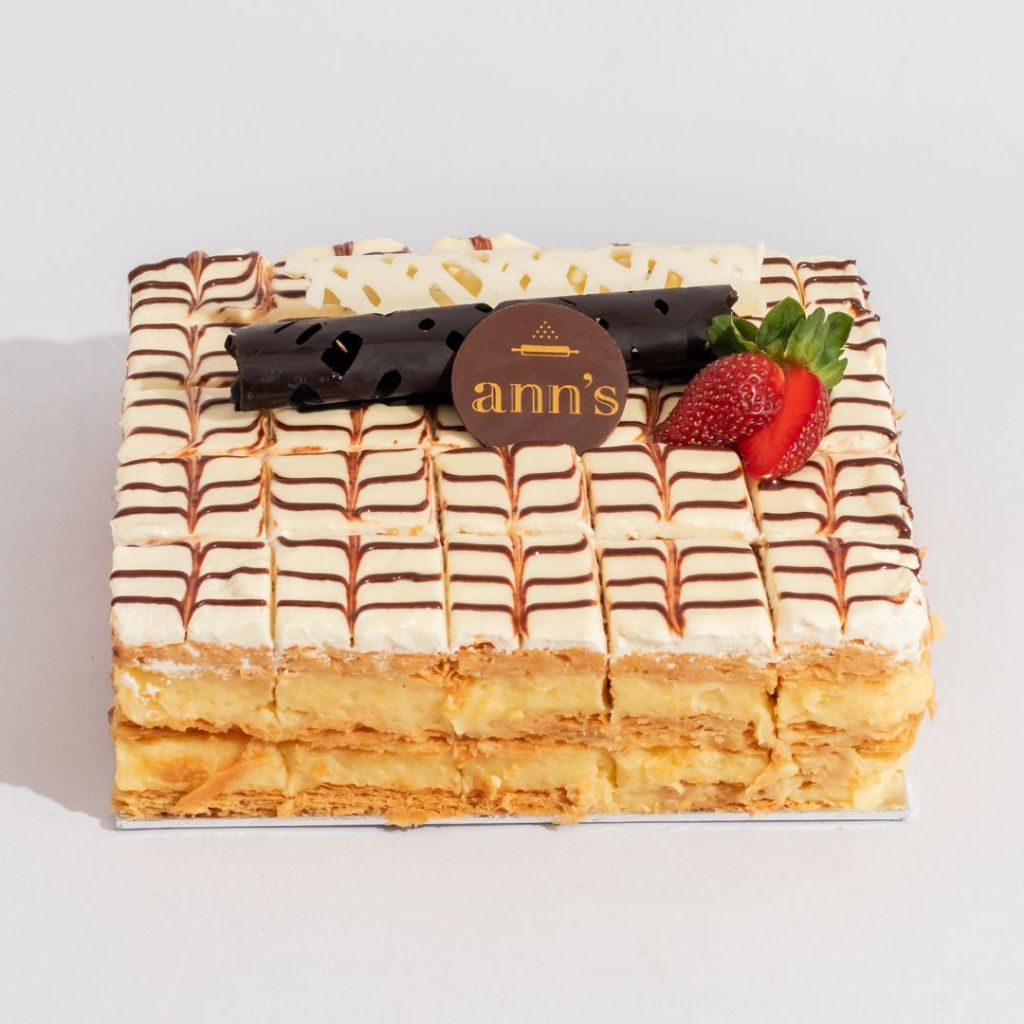 Jual Ann's - Cheese Mille Feuille - Birthday Cake / Kue - Square 16x16 ...