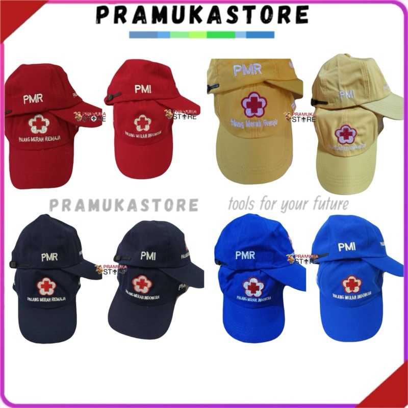 Jual Topi Pmr Topi Pmi Topi Palang Merah Remaja Topi palang Merah ...