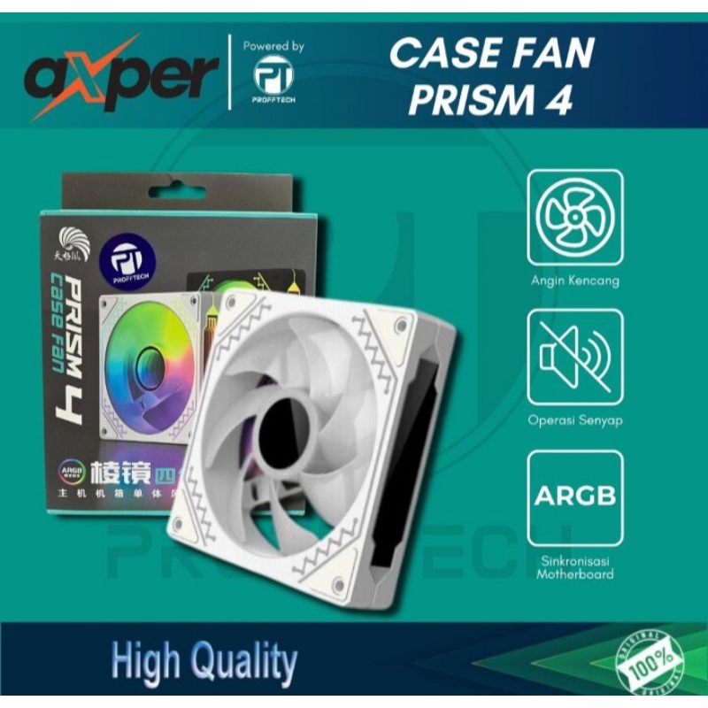 Jual Fan cas RGB Axper 12cm Fan casing pc Led Black white | Shopee ...