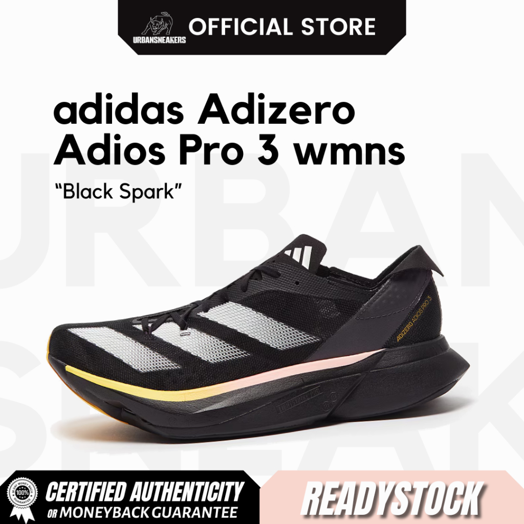 Jual adidas Adizero Adios Pro 3 wmns Black Spark | IG6431 | Shopee ...