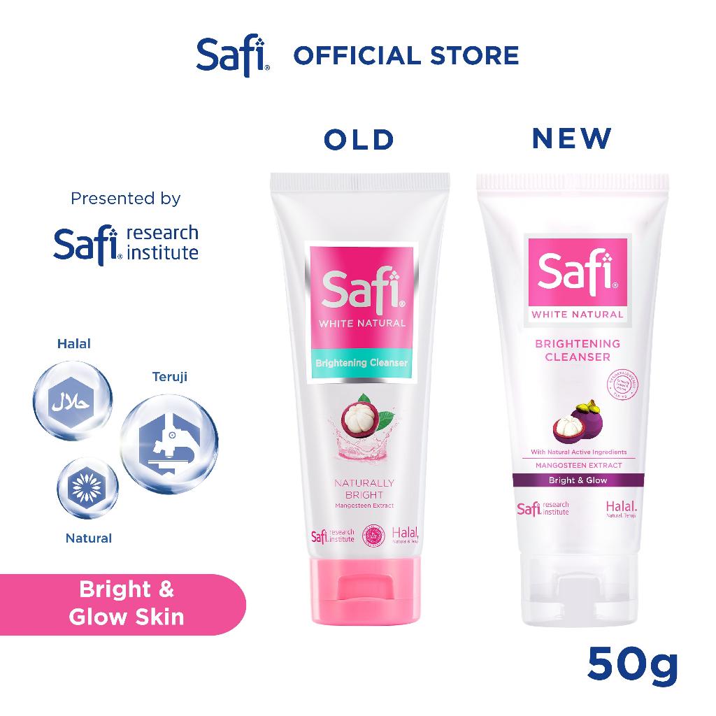 Jual SAFI - White Natural - Brightening Cleanser Mangosteen 50gr ...
