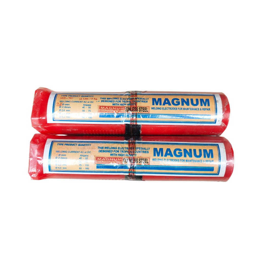 Jual Kawat Las MAGNUM MS-761/ MS 761 dia 3.2mm Stainless Steel | Shopee ...