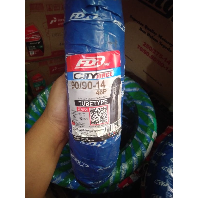 Jual BAN FDR TUBETYPE BIASA 90/90-14 MATIC BEAT MIO DLL | Shopee Indonesia