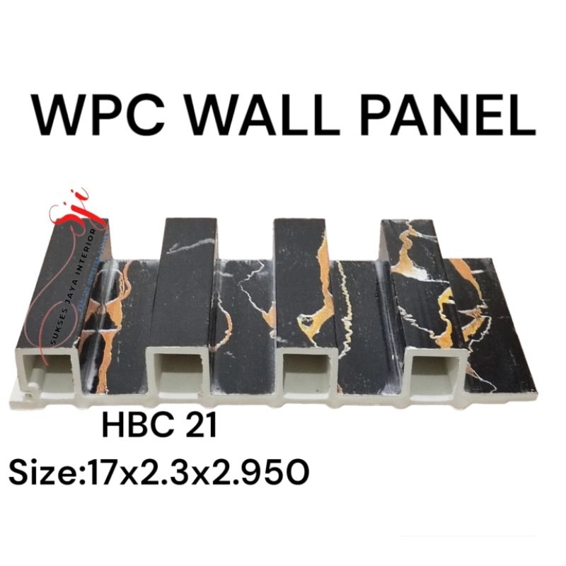 Jual wpc wall panel dinding hbc 21 - hbc 25 | Shopee Indonesia