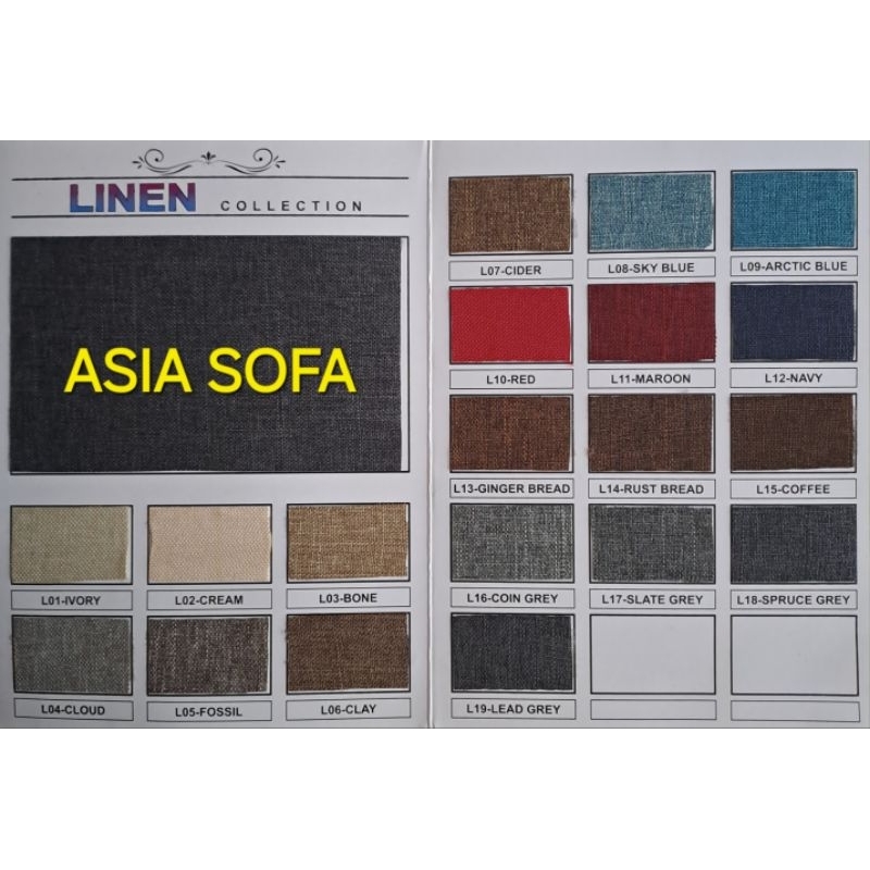 Jual LINEN COLLECTION : BAHAN SOFA INTERIOR JOK - LINEN KAIN TEBAL ...