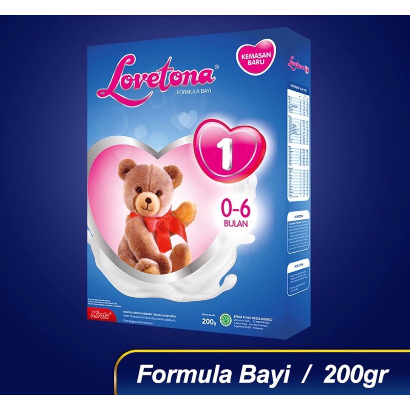 Jual Lovetona 1 (Susu Bayi Usia 0-6 Bulan) 200 Gram (Januari 2025 ...