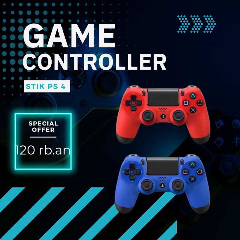 Jual STIK PS4/Android /PC/Laptop/DS4 OP WIRELESS LIGHTBAR WARNA ...