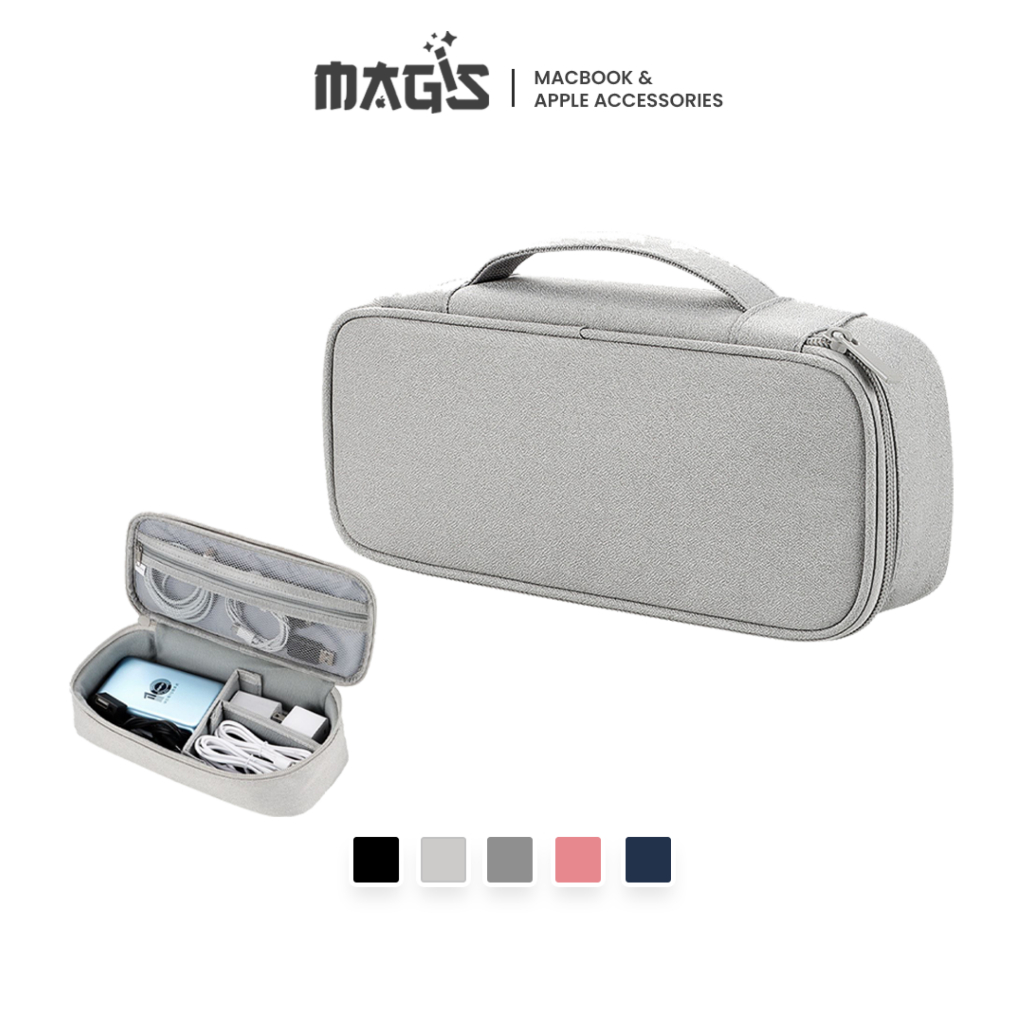Jual Tas Besar Cable Organizer SM13 Large Single Layer Tas Kabel Power ...