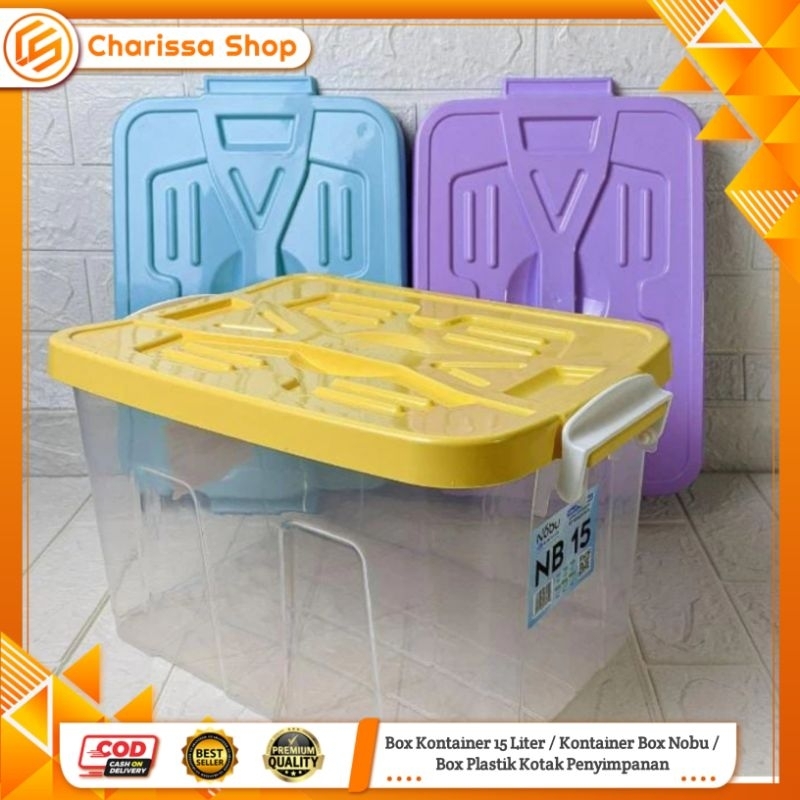 Jual Box Kontainer 15 Liter / Kontainer Box Nobu / Box Plastik Kotak ...