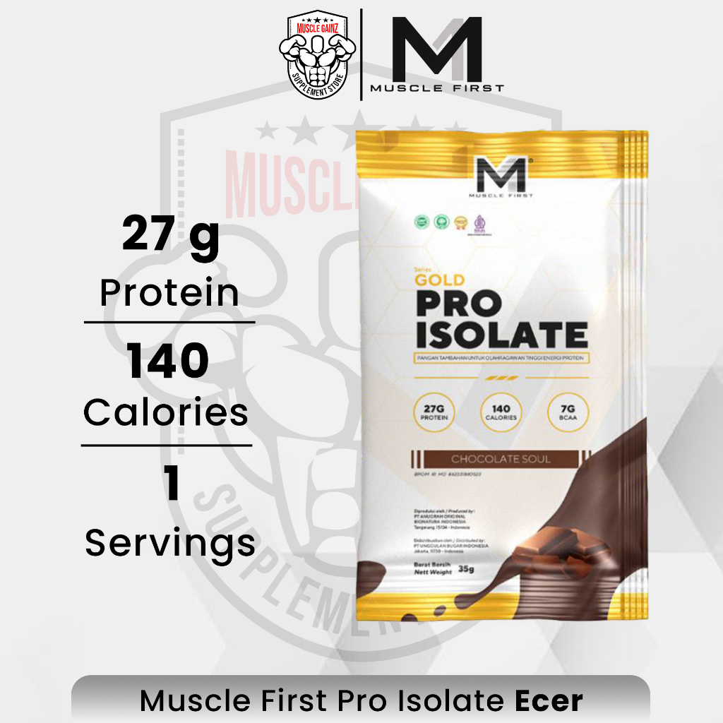 Jual Muscle First M1 Pro Isolate Ecer per Sachet | Shopee Indonesia
