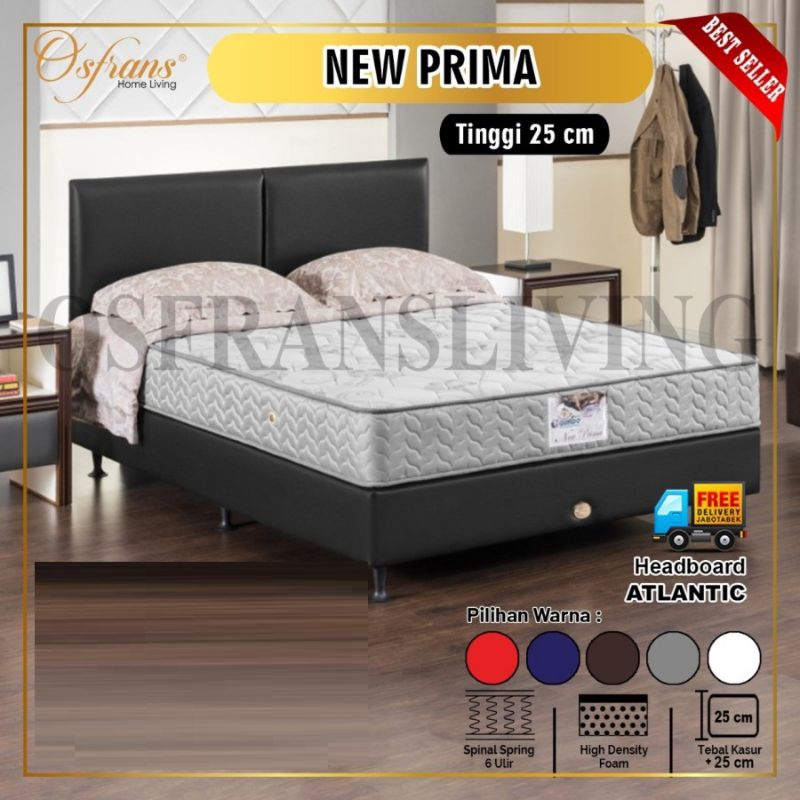 Jual Guhdo Springbed New Prima - 180x200 - Fullset Atlantic Style SPRING BED 90 X 200 100 X 200 ...