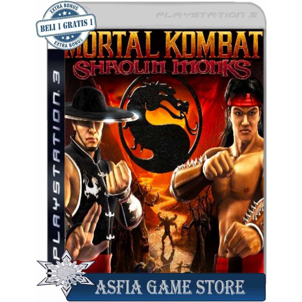 Jual Mortal Kombat Shaolin Monk DVD Kaset Game PS3 PKG CFW HEN MULTIMAN | Shopee Indonesia