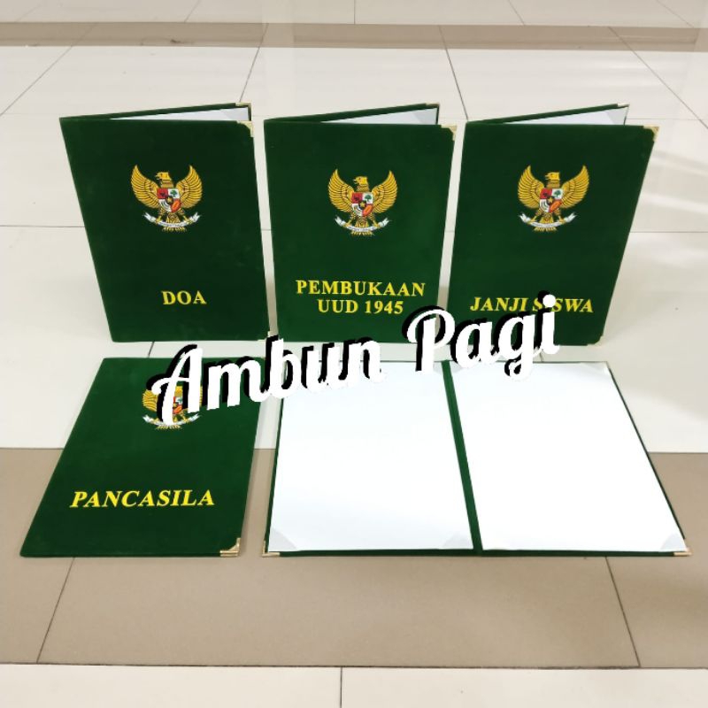 Jual best seller map sekolah map bludru upacara bendera warna hijau full colour 1set | Shopee ...