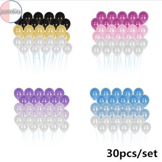 Jual paket balon metalik mix 30 pcs pink ungu biru merah silver hitam ...