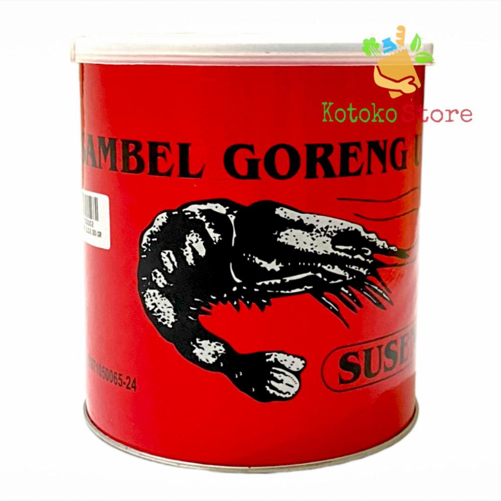 Jual Sambal / Sambel Goreng Udang Suseno Lampung Asli Kaleng 250gr ...