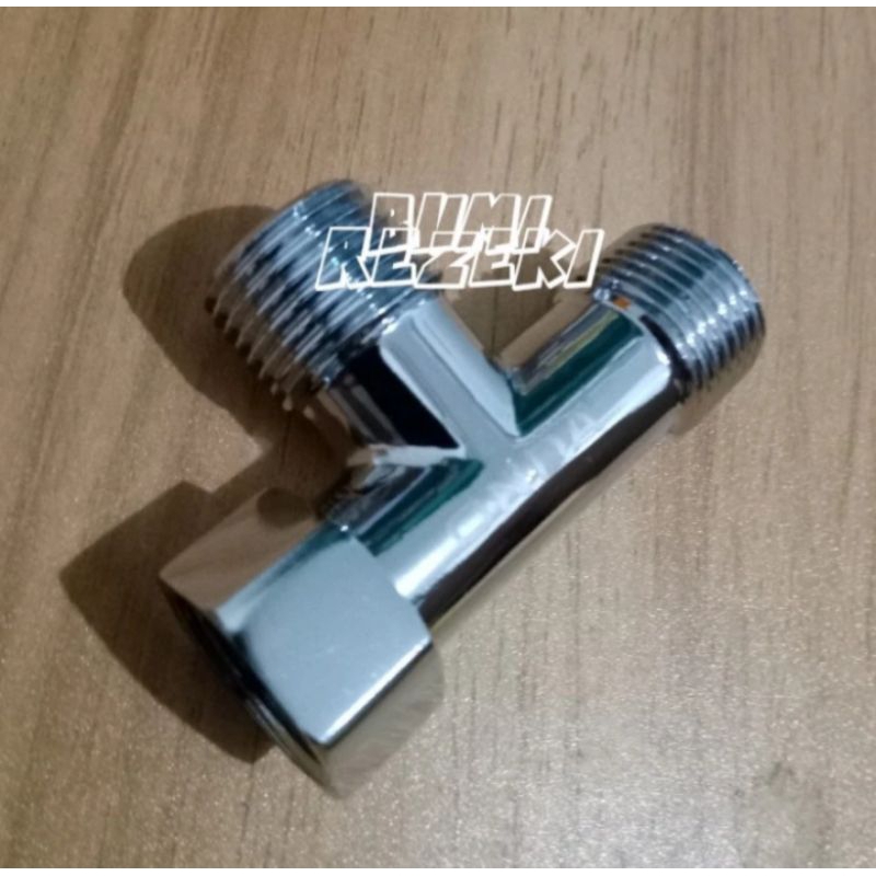 Jual Tee Chrome Brass Fitting MXF ONDA - 1/2 Inch | Shopee Indonesia