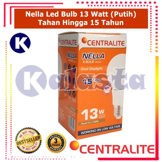 Jual Grosir Lampu Centralite Nella LED Bulb 13W 6500K (putih) | Shopee ...
