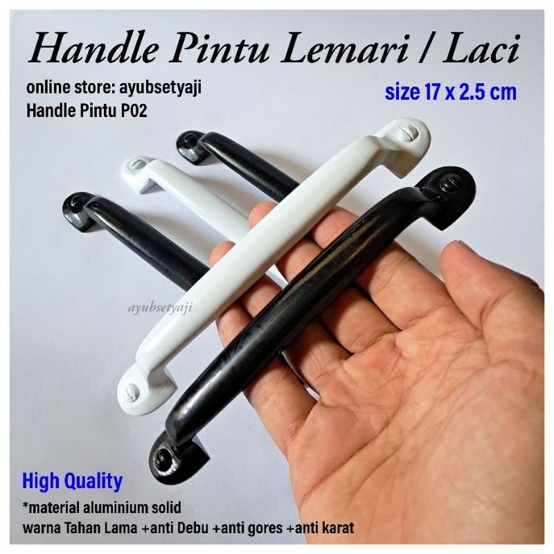 Jual Handle Pintu Lemari P02 Handle Panjang 17cm Gagang pintu lemari ...