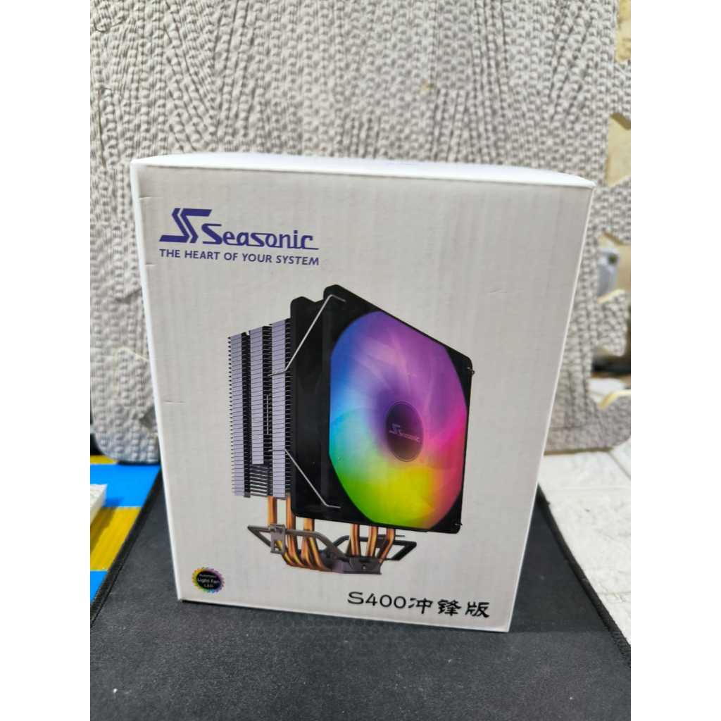Jual Cooler Fan Cpu Seasonic Led 4 Pipa / Fan Processor Seasonic Led ...