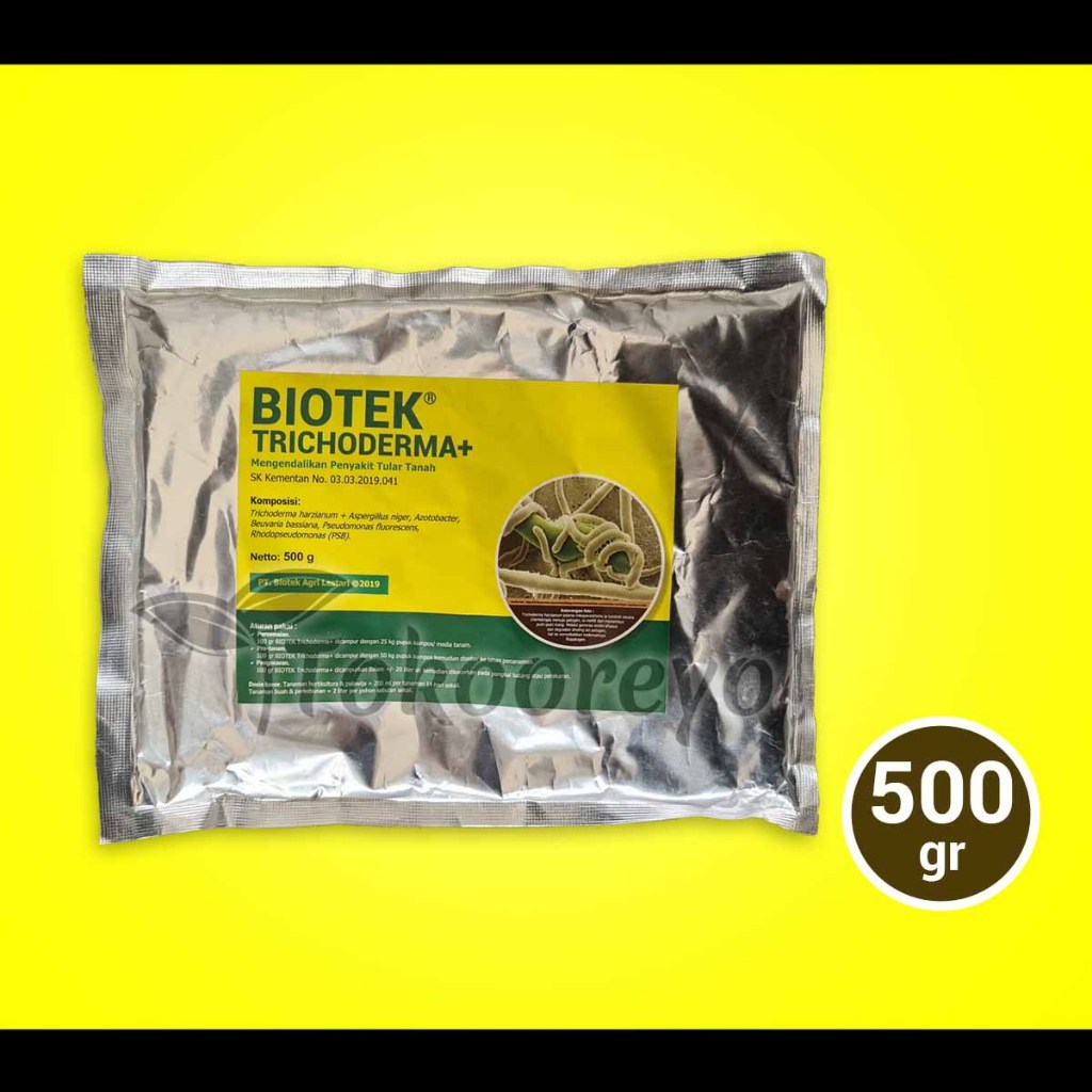 Jual BIOTEK TRICHODERMA 500 GRAM BIO FUNGISIDA | Shopee Indonesia