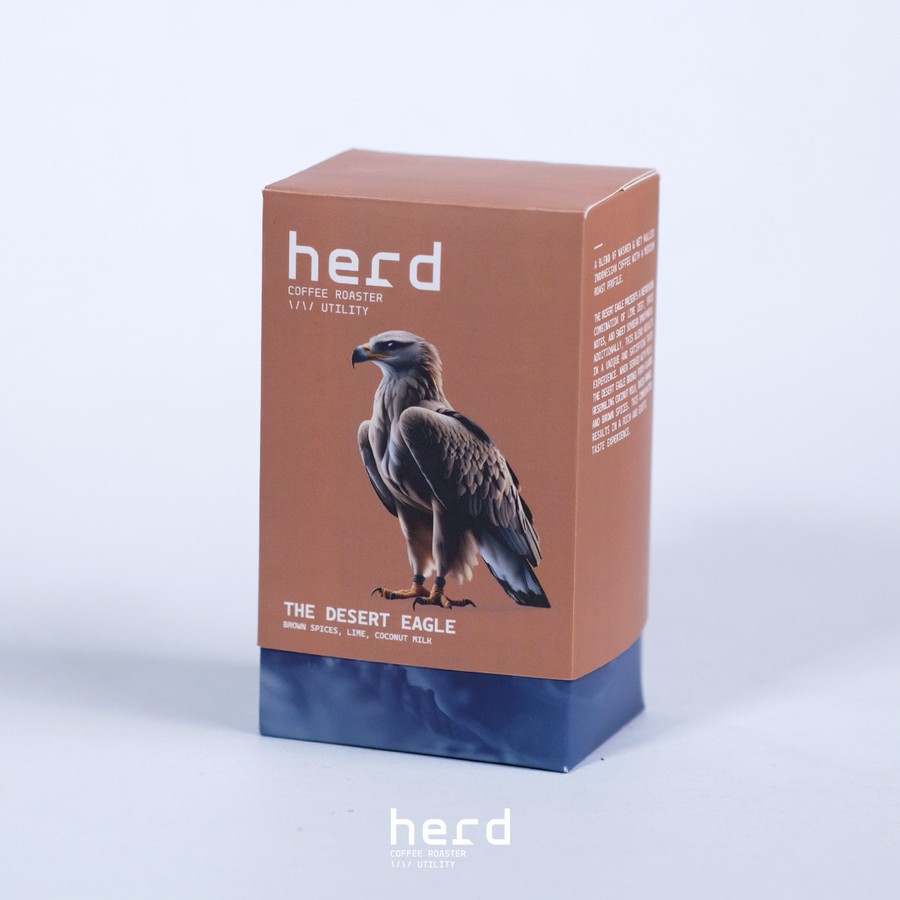 Jual Biji Kopi The Eagle Espresso Roast 200 gr Specialty Arabica Herd ...