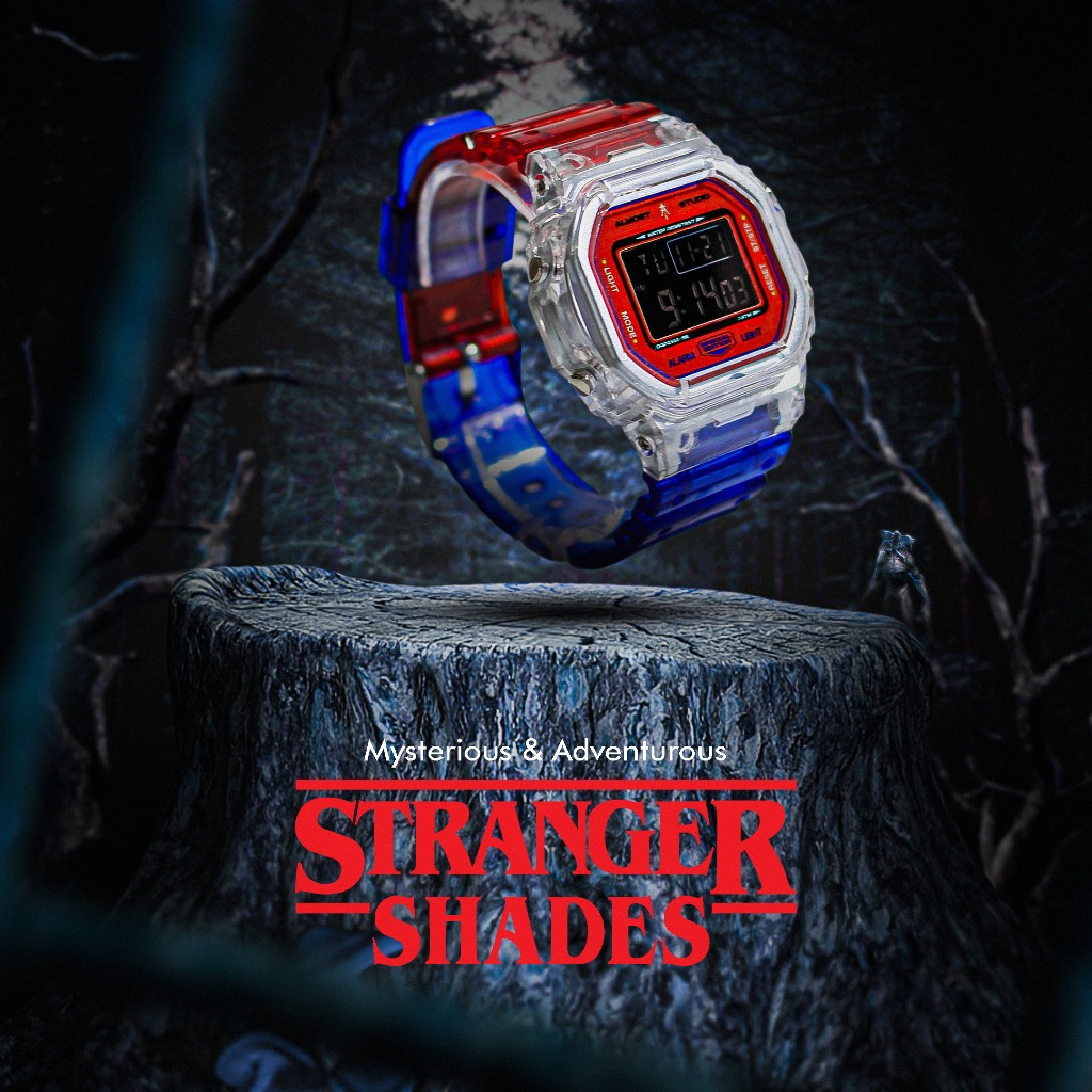 Jual Almost Studio Stranger Shades Digital Watch - Jam Tangan Waterproof Special Edition ...