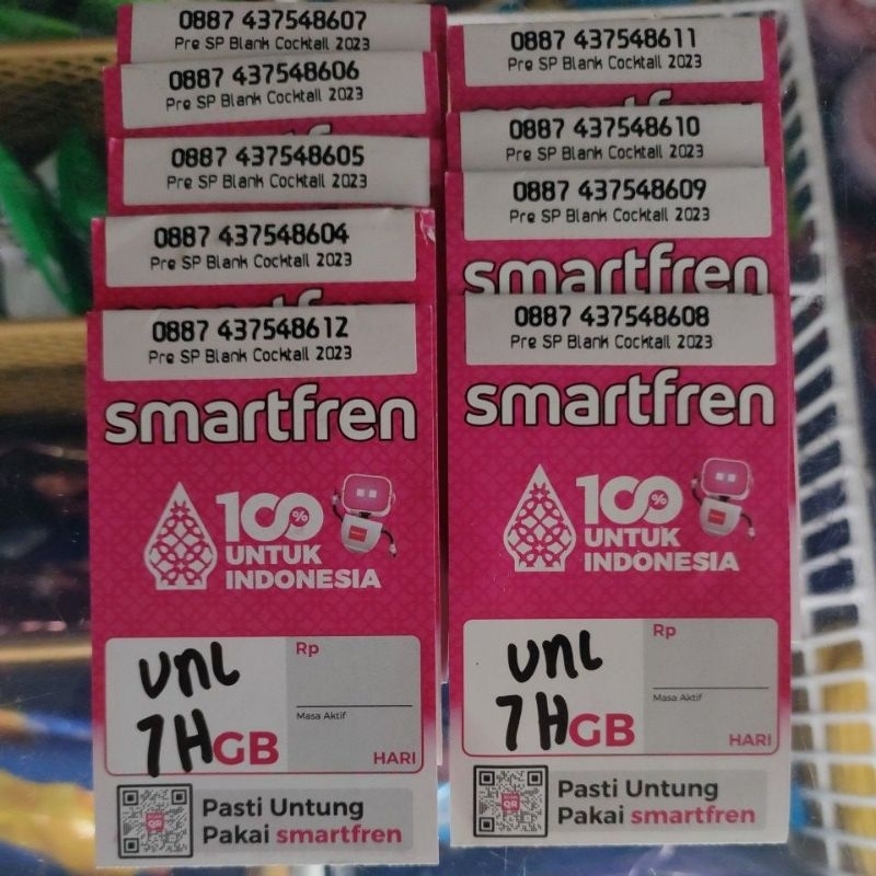 Jual Kartu Perdana Smartfren 14GB 7hr Unlimited (2GB/hr) | Shopee Indonesia