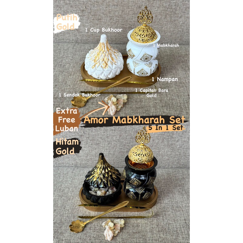 Jual Amor Mabkharah set 5in1 /mabkhara murah /mabkhara arab /Mabkharah ...