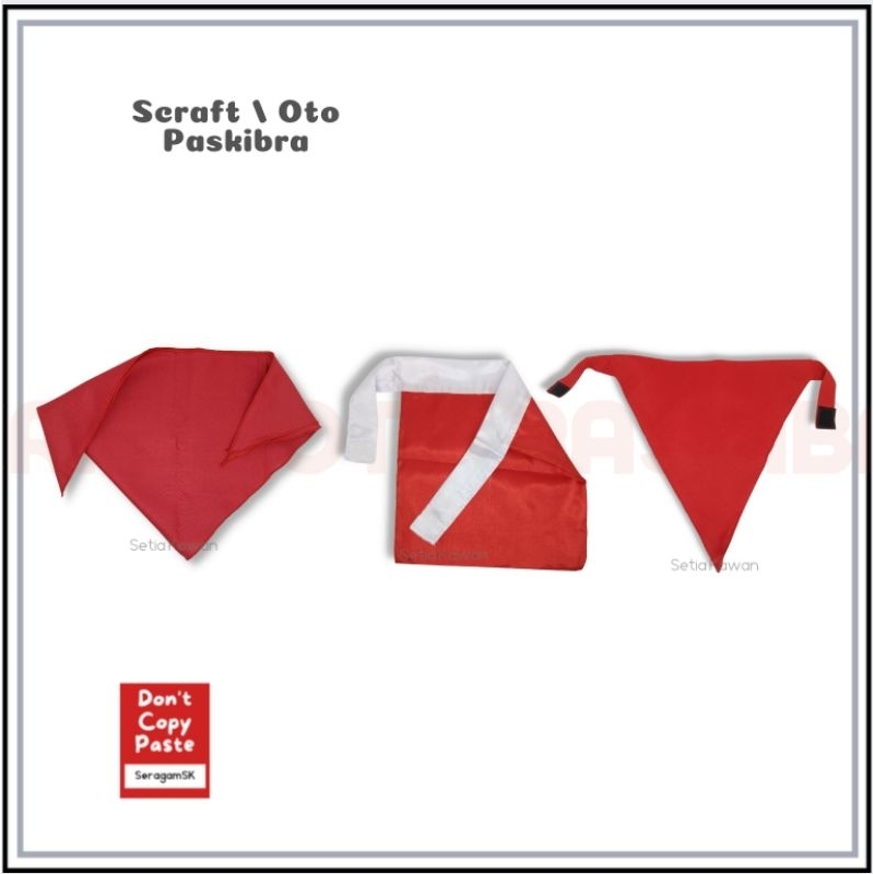 Jual Slayer Scraf Paskibra (Pasukan Pengibar Bendera) | Shopee Indonesia