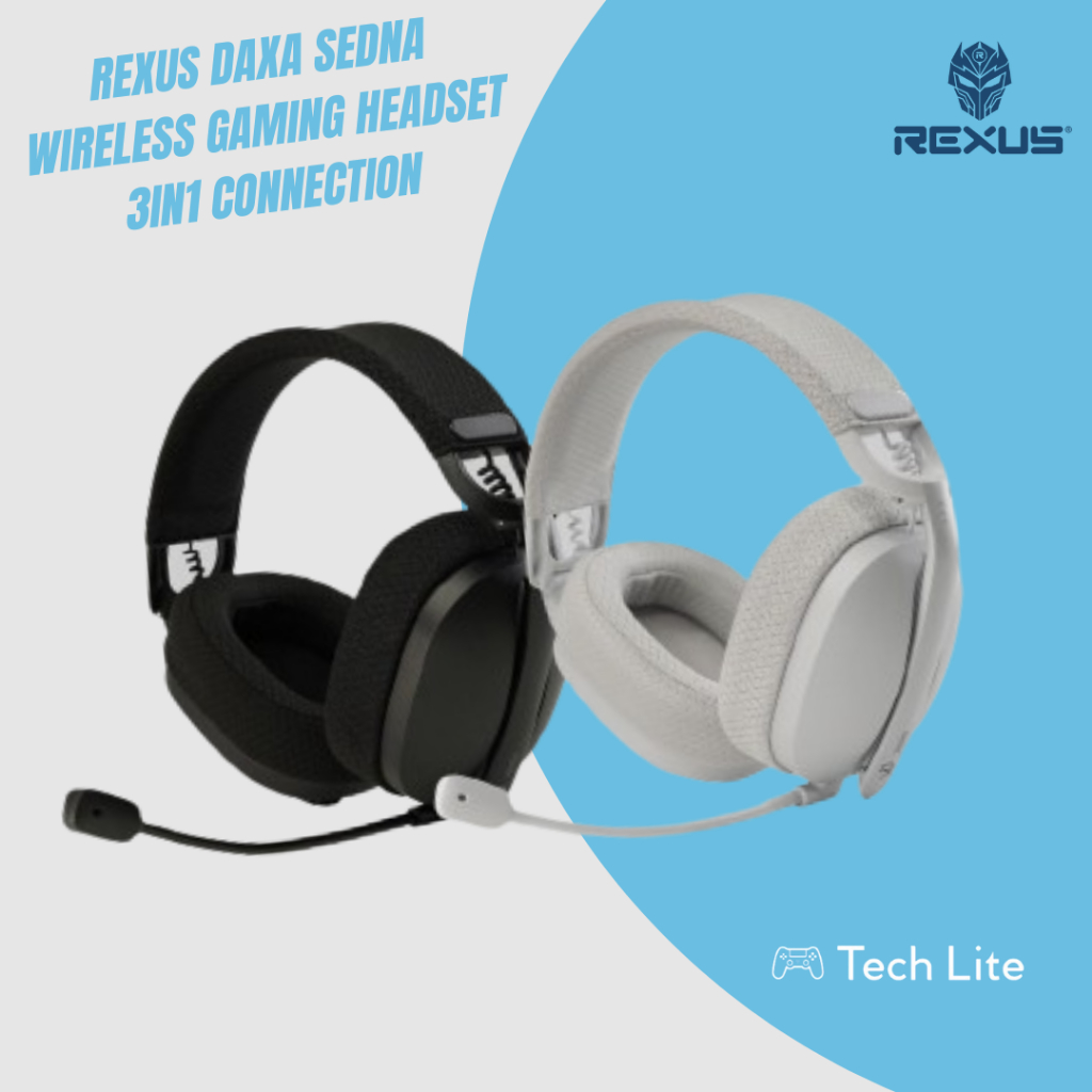 Jual Rexus Daxa Sedna V2 Wireless Gaming Headset 3in1 Connection ...