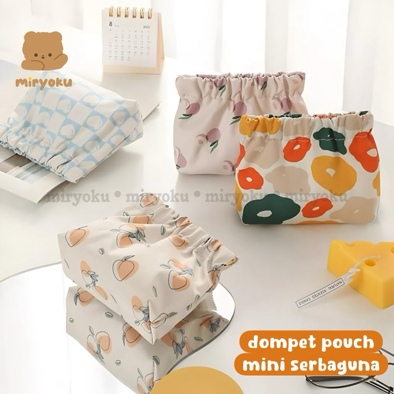 Jual Tas Pouch Mini Penyimpanan Kosmetik Dompet Kecil Organizer Mini ...