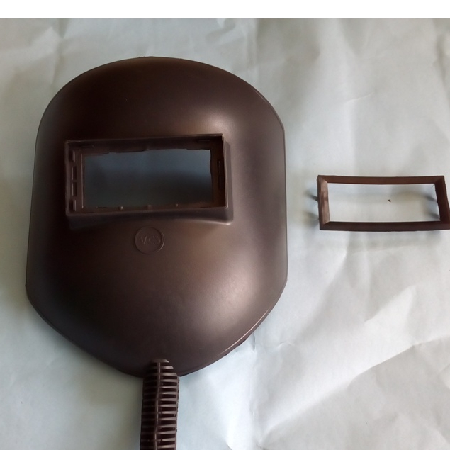 Jual Helm Topeng Las Kedok Las Pegang /Welding Dark Helmet Model ...