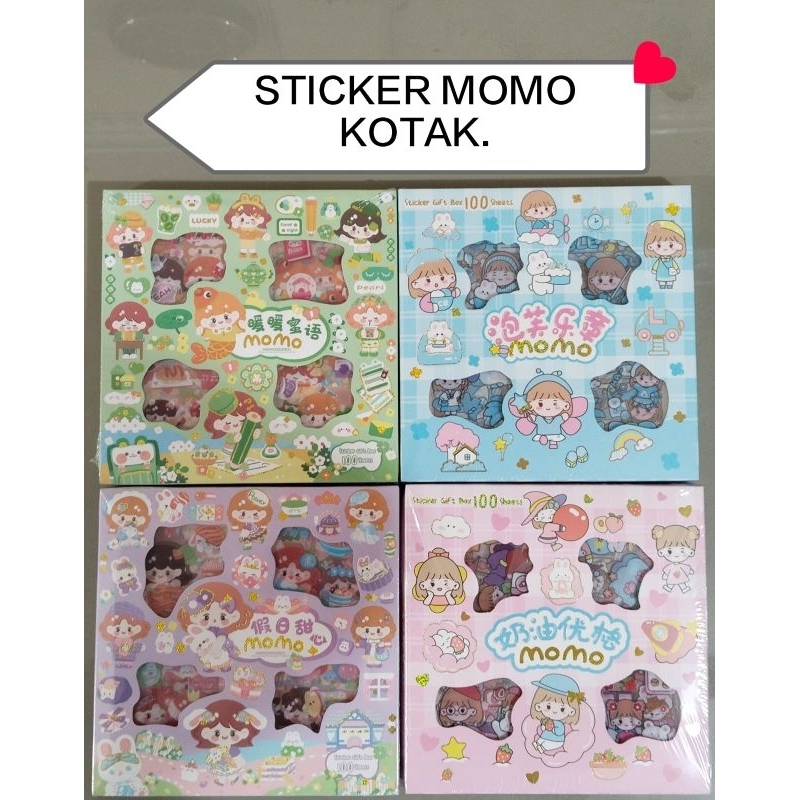 Jual sticker kotak momo / stiker gambar | Shopee Indonesia