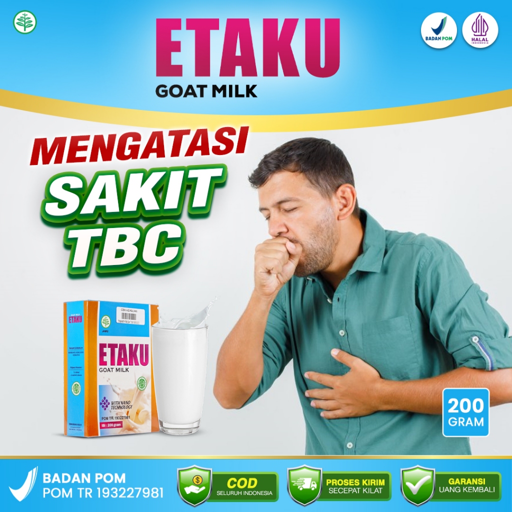 Jual Etaku Goat Milk100% Original Obat TBC Sesak Nafas Asma Mengi ...