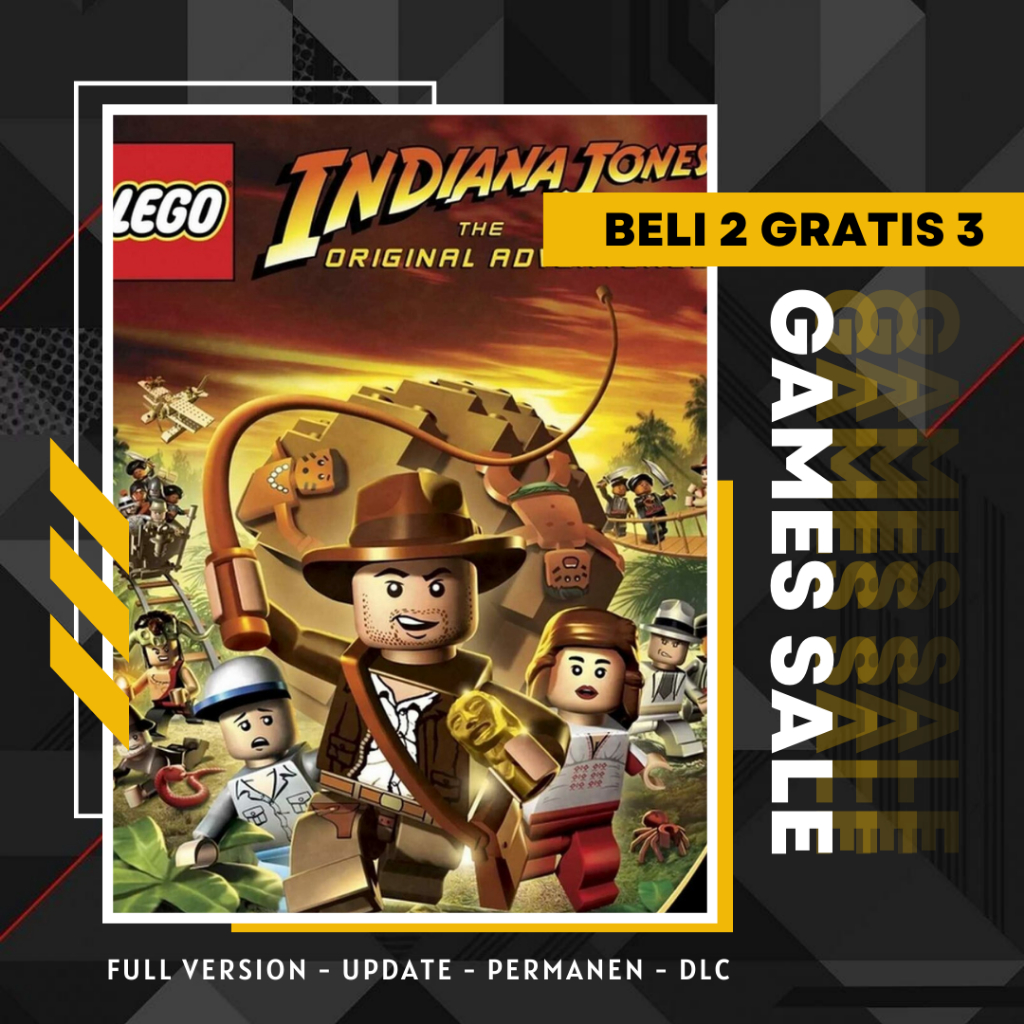 Jual LEGO INDIANA JONES THE ORIGINAL ADVENTURES - GAME PC - GAME LAPTOP ...
