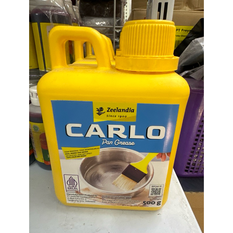 Jual Carlo Pan Grease 500ml Minyak Pelapis Loyang | Shopee Indonesia