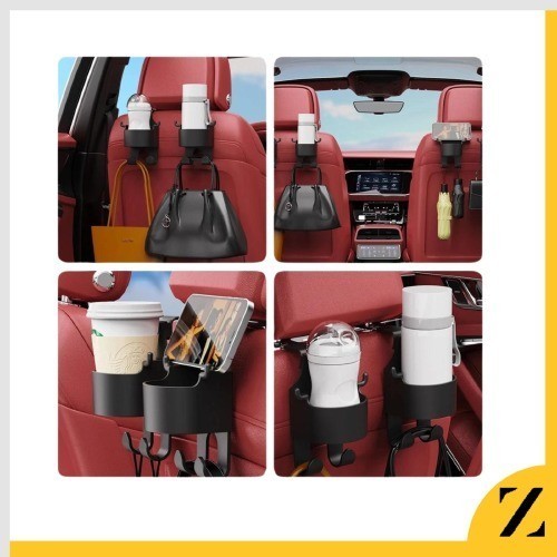 Jual CO - Car Seat Cup Holder Kursi Mobil Tempat Botol Minum Gantungan ...