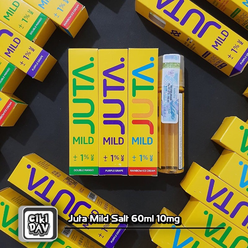 Jual Juta Mild salt nic 60ml eliquid RSR Brew | Shopee Indonesia