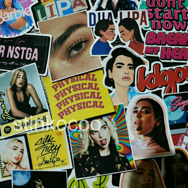 Jual [20PCS] STICKER DUA LIPA ISI 20 STICKER | Shopee Indonesia