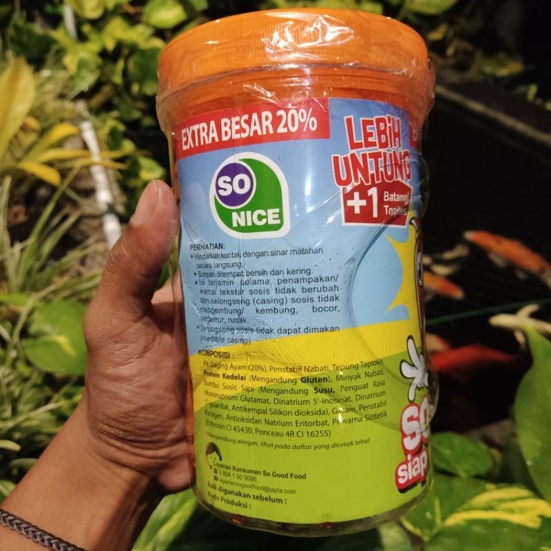 Jual Sosis SO NICE Siap Makan 525 g | Shopee Indonesia