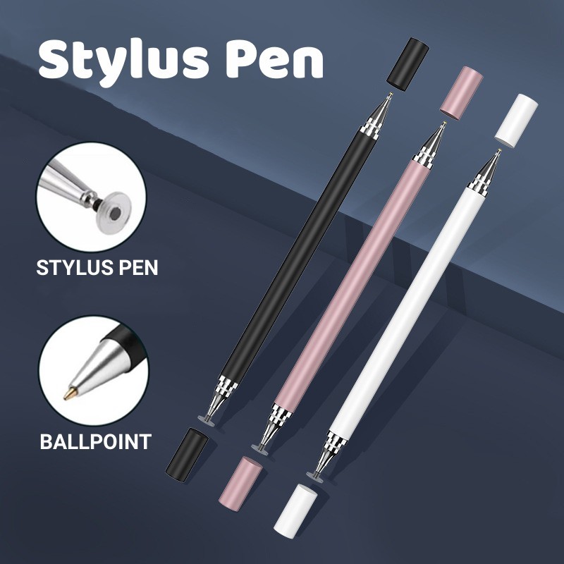 Jual Stylus pen 2in1 Pulpen Gel universal for Apple Android iphone ipad ...