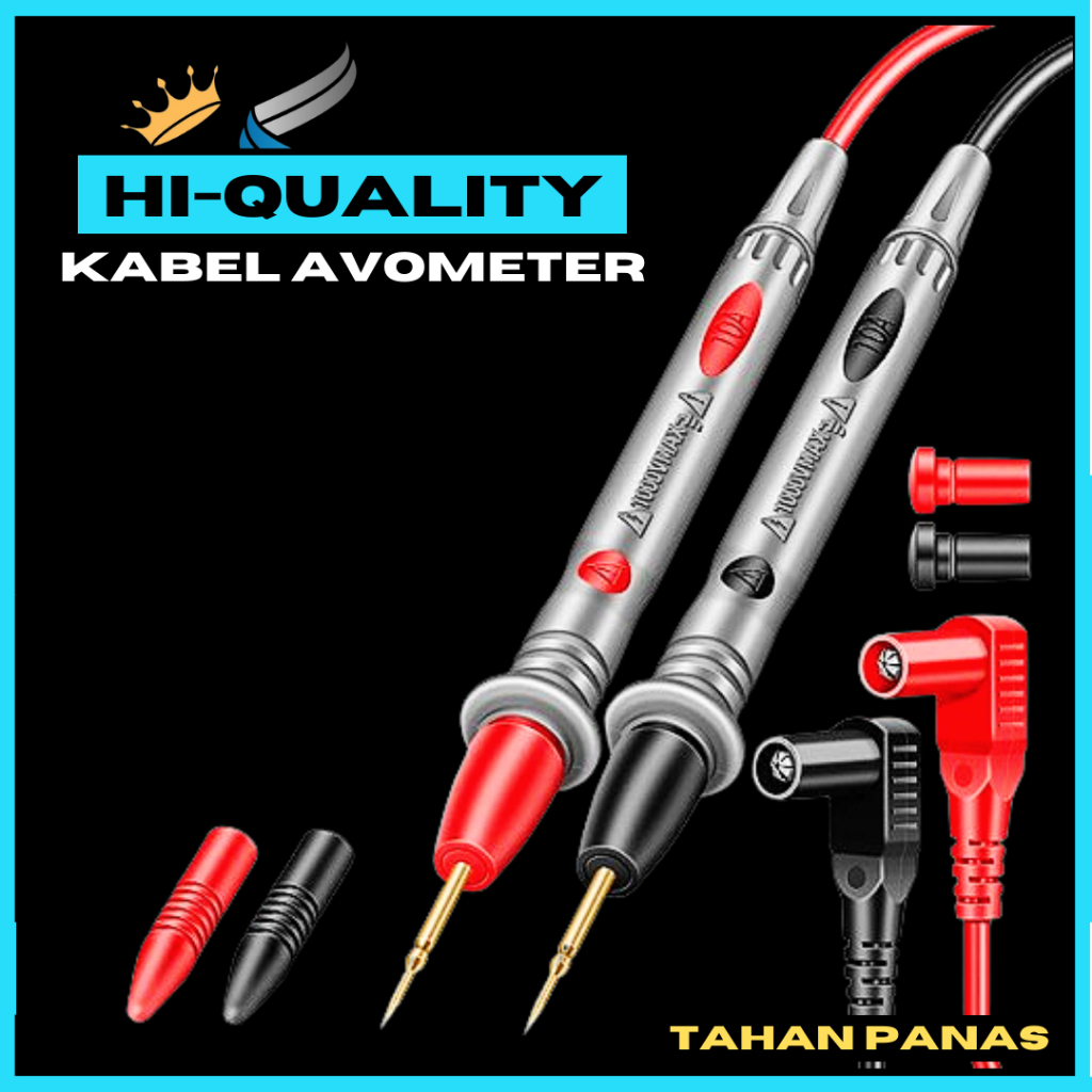 Jual Kabel Multitester Avometer Multimeter High Quality Standard Plug ...