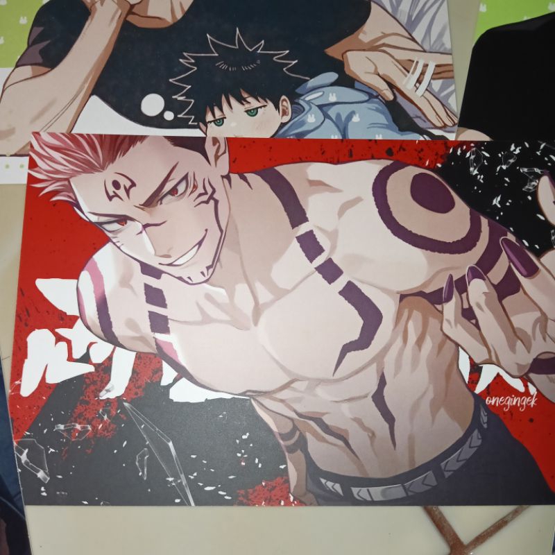 Jual [BACA DESKRIPSI] READY STOCK POSTCARD ONEGINGEK Jujutsu Kaisen ...