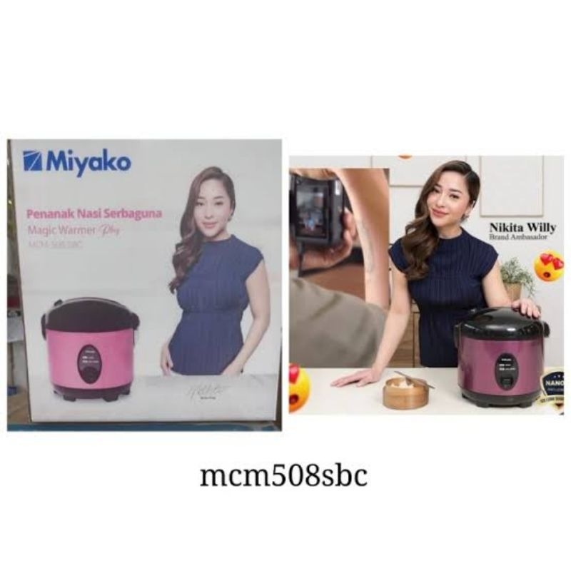 Jual MIYAKO MCM-508 SBC Rice Cooker 3in1 Magic Warmer Plus [1.8 L ...