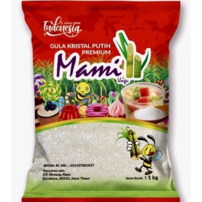 Jual Gula PASIR putih 1kg All Varians Kemasan Merek Random / Gula pasir ...