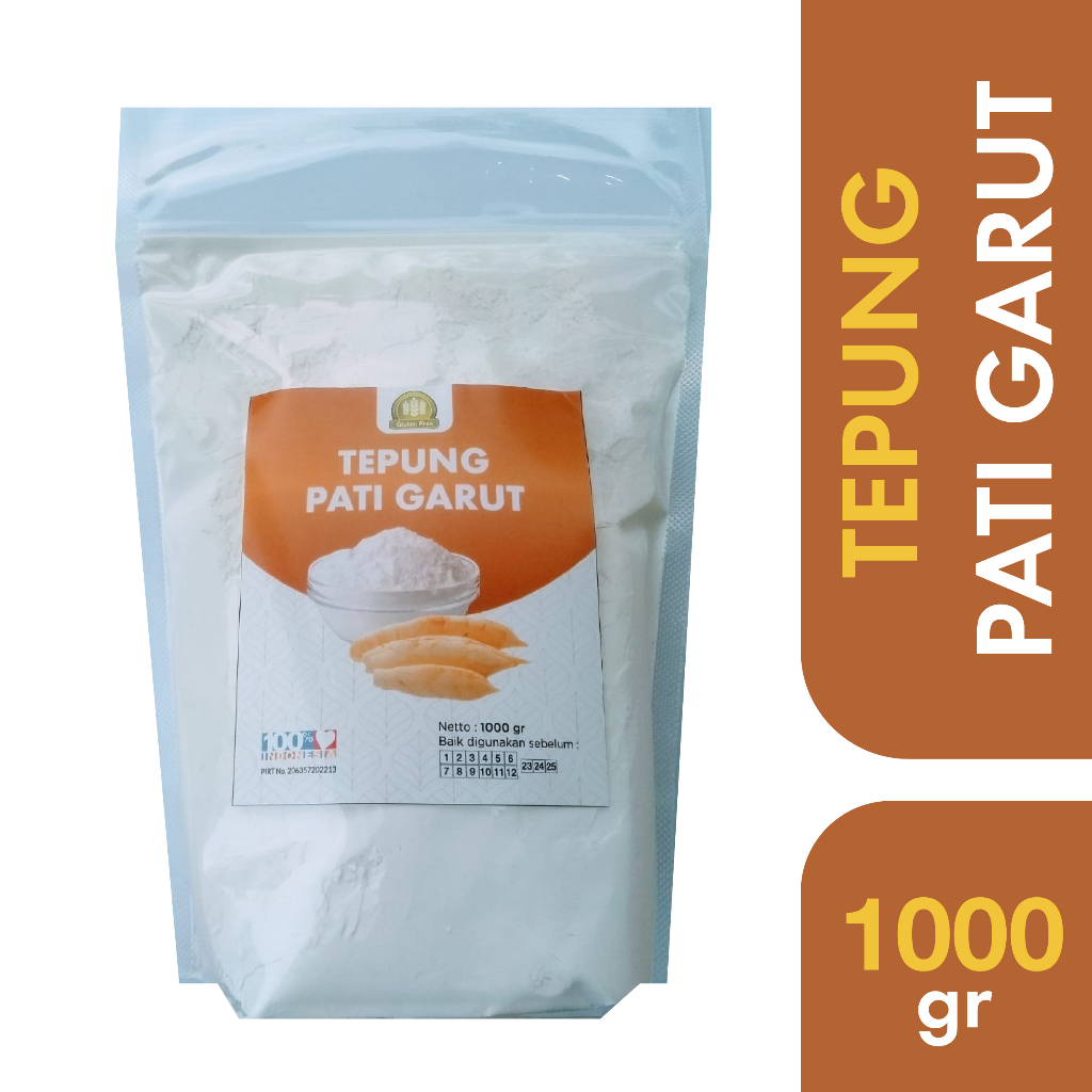 Jual Tepung Pati Garut Irut Angkrik Ararut Klerut 1 kg | Shopee Indonesia