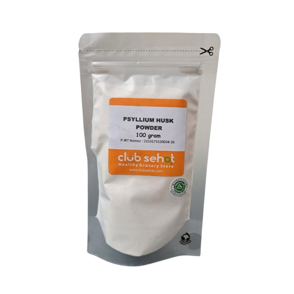 Jual CLUB SEHAT - PSYLLIUM HUSK POWDER (SERAT ALAMI) 100GR | Shopee ...