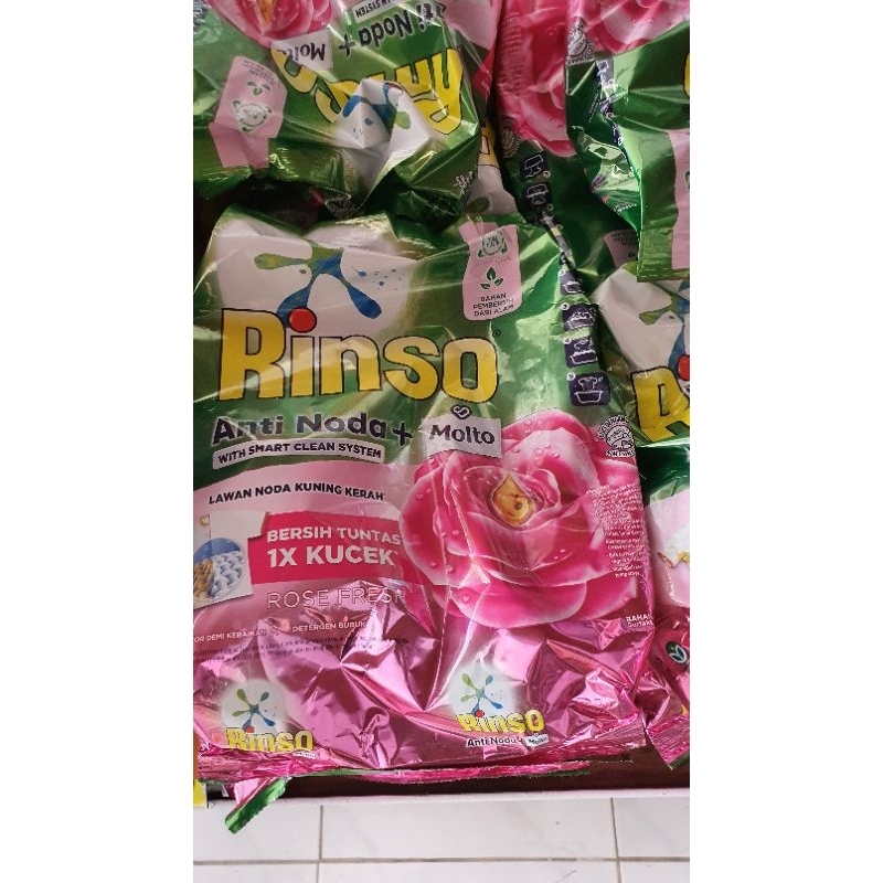Jual Detergen Bubuk Rinso Anti Noda + Molto 770gr | Shopee Indonesia